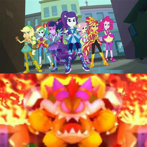Mane 7 Vs Bowletta By Opandtsfan On Deviantart
