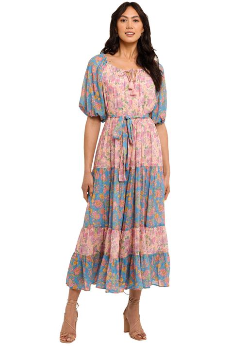 Hire Juniper Tiered Gown In Lilac Spell Glamcorner