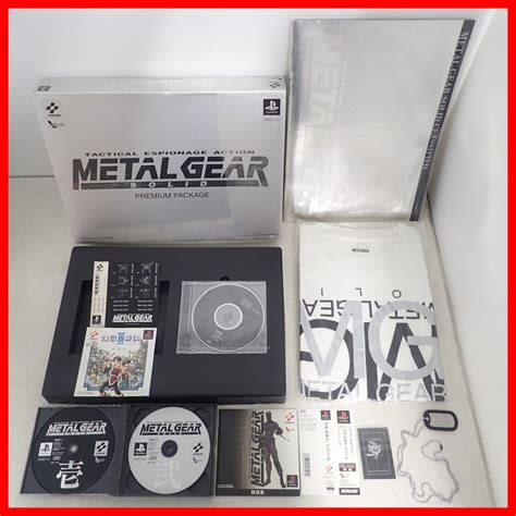 【傷や汚れあり】動作保証品 Ps プレステ Metal Gear Solid Premium Package メタルギアソリッド プレミアム