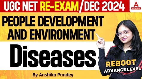 People Development And Environment For Ugc Net Paper 1 Diseases By Anshika Pandey Youtube