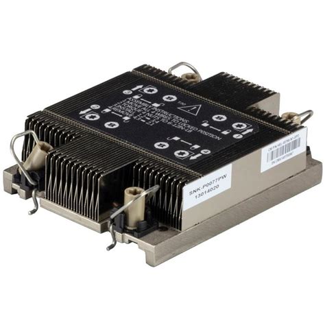 Supermicro Snk P0088p 2u Passive Cpu Heatsink For X13 Intel Eagle