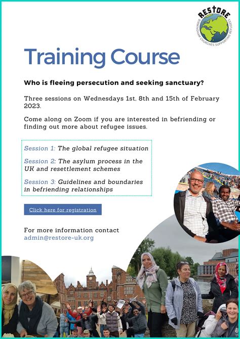 Restore Befriending Training Course Birmingham Churches Together