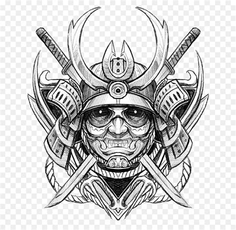 Gambar Sketsa Tatto Samurai Today Pin Ide Tato Sketsa
