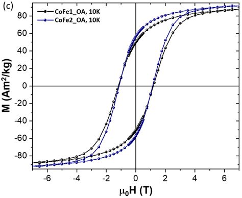 Magnetization Isotherms Measured At 10 K And 300 K Panels Ab