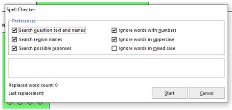 Using Spell Check In Remark Office Omr · Remark Software