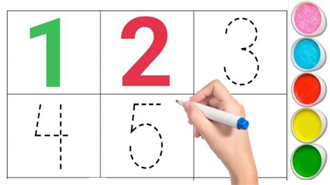 Counting Numbers 1234 🔢 Toodles Learning Number Learn To Count 1 To 100 Number Song