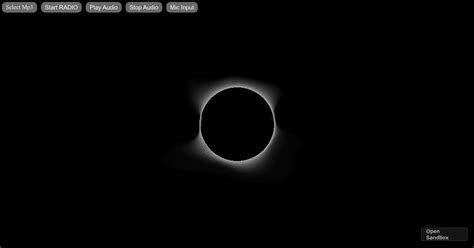 React Audio Visualizer Forked Codesandbox