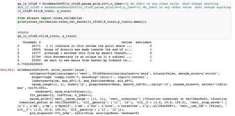 Python RandomizedSearchCv Results In Attribute Error Stack Overflow