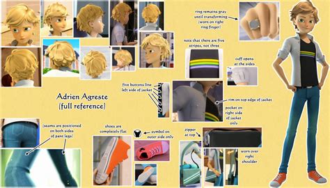 Adrien Agreste Ref By Miraculous Content On Deviantart