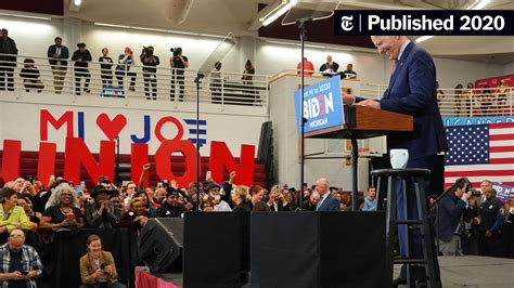 Behind Joe Bidens Thinking On A Female Running Mate The New York Times