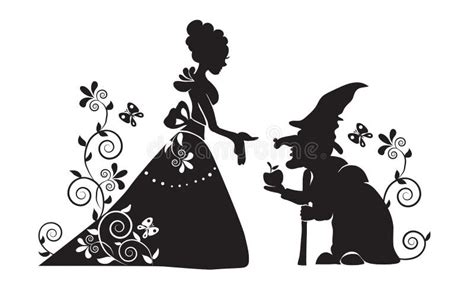 Snow White And The Seven Dwarfs Silhouette