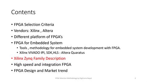 Fpga Selection Methodology For Real Time Projects Pdf
