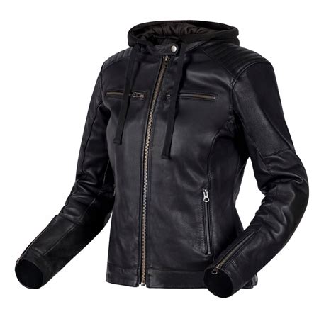 SKÓRZANA KURTKA MOTOCYKLOWA DAMSKA OZONE RAMONES OZ LJ STRIKER 01 D5XL