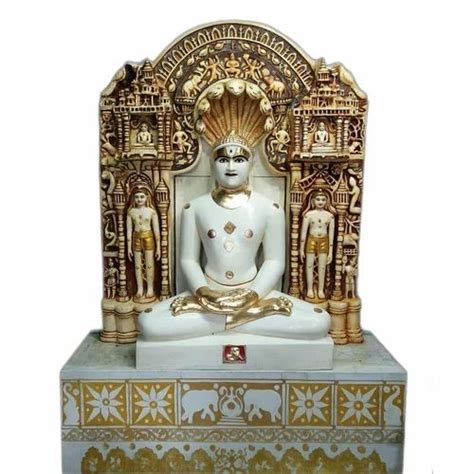 Fiber Shankheshwar Parshwanath Marble Statue Home At ₹ 150000piece In