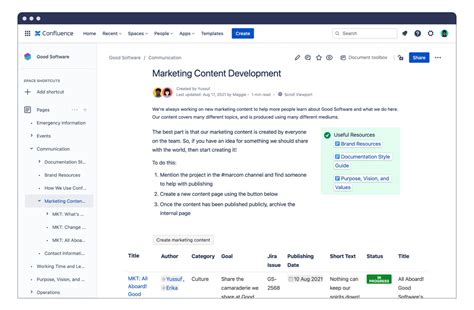 How To Create Confluence Overview Pages Confluence Cloud Best