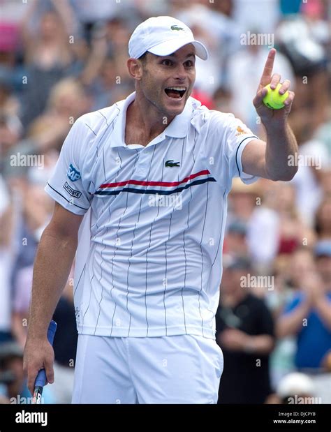 Andy Roddick Usa Us Open 2012 Mens Match Fabio Fognini Ita V