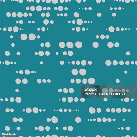 잉크 점과 천분의 원활한 추상 벡터 패턴 낙서 스타일 손 그림 유기물 원 반점 섬유 배경 배경 화면 도자기 및 디자인에 대한 추세 스타일 0명에 대한 스톡 벡터 아트 및