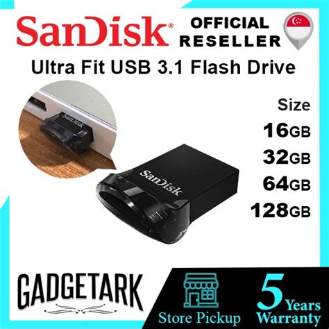 SG SanDisk 16GB I 32GB I 64GB I 128GB I 256GB 512GB Ultra Fit USB 3 2 130MB S SDCZ430 Flash