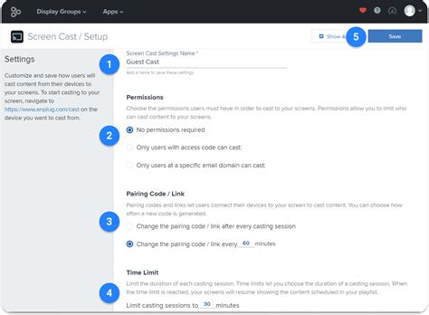 ScreenCast Enplug Support Center