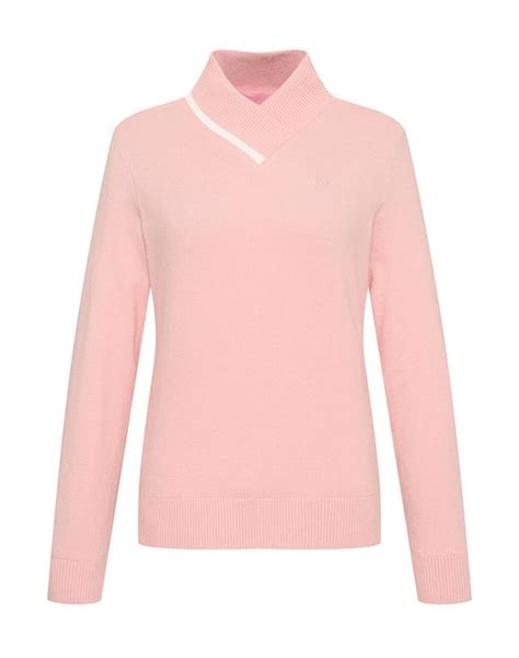 홀릭앤플레이 여성 프리모션 변형 하프넥 방풍 스웨터hd4wsw002