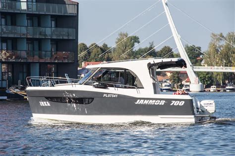 JANMOR 700 Mały houseboat