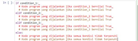 If Python Dengan Mengenal Jenis Operasinya