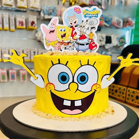 Spongebob Cake Dive Into Delicious Fun With The Cake