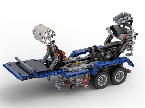 Lego Moc Concrete Mixer Semi Trailer With Optional Control 42112