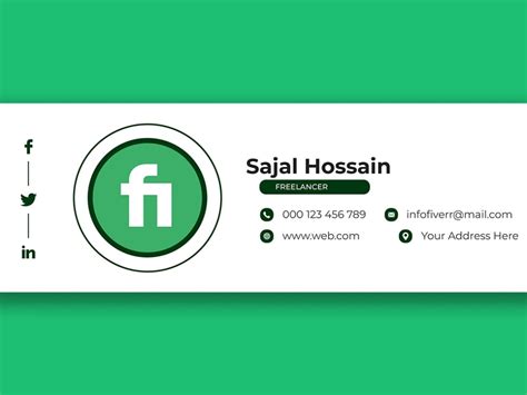 Html Gmail Clickable Email Signature Upwork