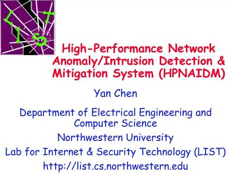 Ppt High Performance Network Anomalyintrusion Detection And Mitigation System Hpnaidm