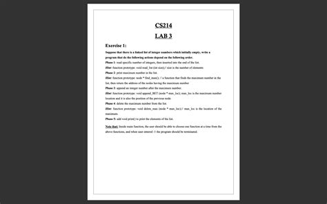 Solved Exercise 1 Suppose That There Is A Linked List Of Chegg