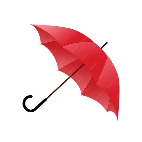 Ilustração Do Vetor Do Guarda Chuva Vetor Premium