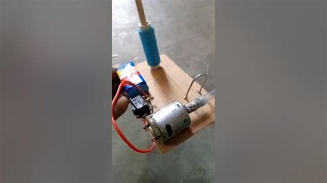 very simple dc project diy ideas dc project dcmotor dcmachine experiment youtube