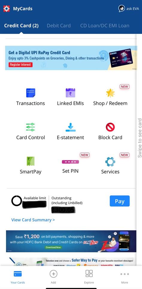 Hdfc Banks Mediocre Web App A Disappointment R Creditcardsindia