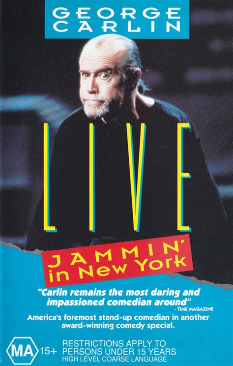 George Carlin Jammin In New York 1994 Vhs Discogs