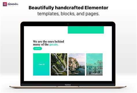 Elementor Ui Kit Templates Blocks By Guuth On Dribbble