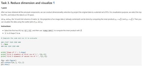 solved import numpy as np import matplotlib pyplot as plt