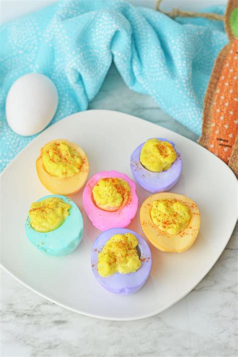 Easter Deviled Eggs
