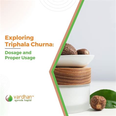 Exploring Triphala Churna Dosage And Proper Usage Vardhan Ayurveda