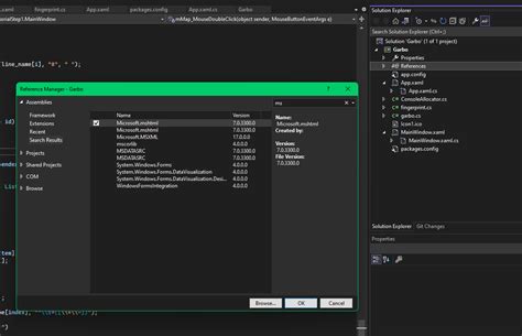 C Visual Studio Microsoft Mshtml Doesn T Appear Under Solution Explorer Add Project