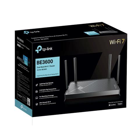 Archer BE BE Dual Band Wi Fi Router TP Link