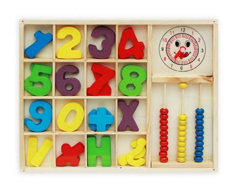 Рыжий кот деревянная игрушка набор для счета "Учимся считать" со ...