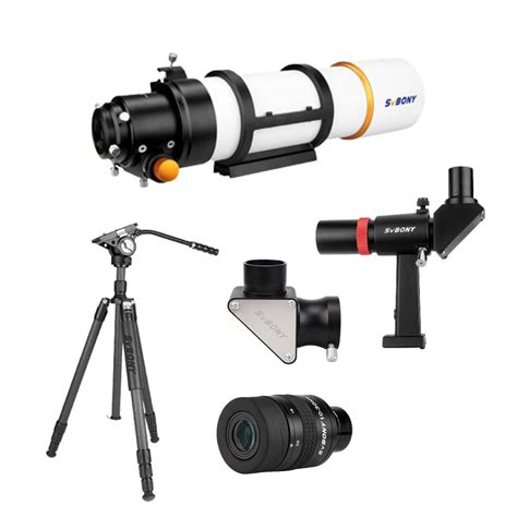 Svbony Sv48p Refractor Ota 90mm F5 5 Telescope Set For Visual Astronomy