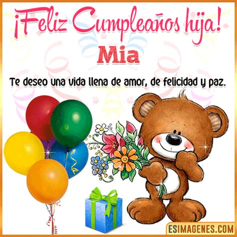  Feliz Cumpleaños Hija Mia