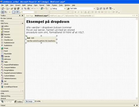 Stored Procedures Xml Og Aspnet Udviklerendk Programmering
