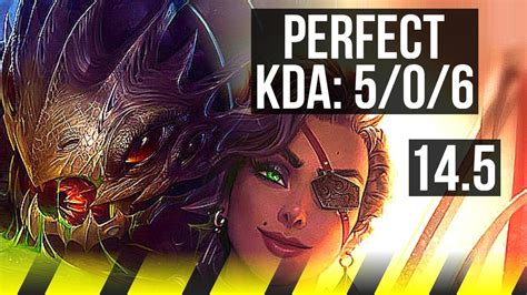 KOG MAW Vel Koz Vs SAMIRA Alistar ADC 5 0 6 70 Winrate TR