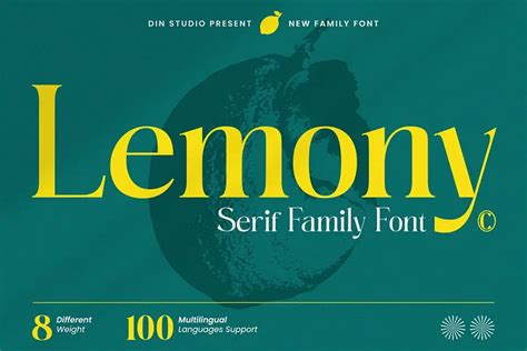 Lemony Font Free Download And Preview Deefont