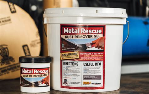 Remove Rust On The Spot With Metal Rescue Gel Armor Protective Packaging®
