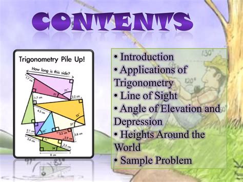 Some Applications Of Trigonometry Ppt