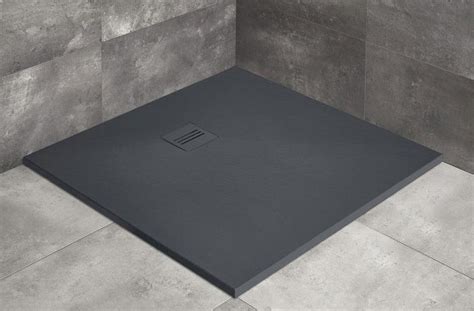 Поддон для душа Radaway Kyntos C 100x100 anthracite, с сифоном купить в ...
